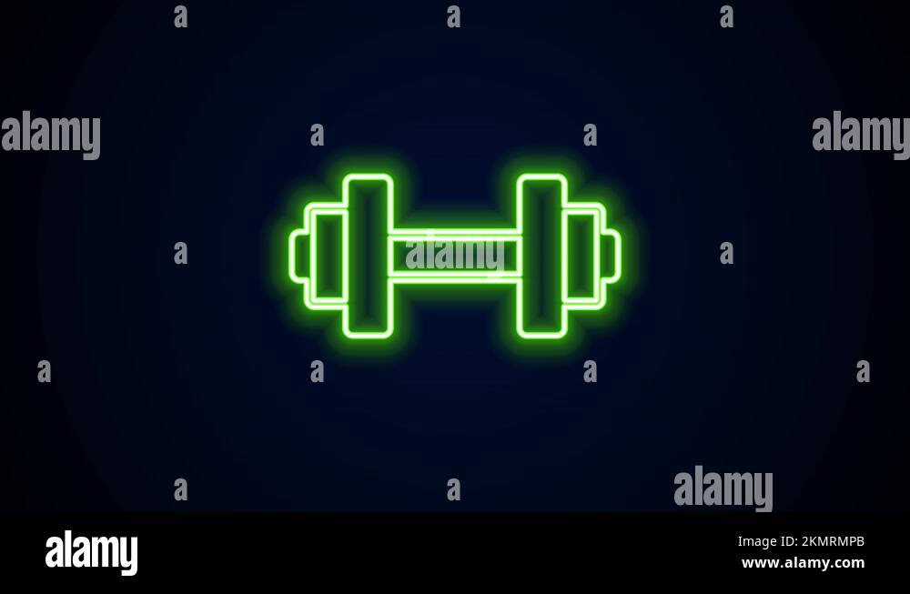 Muscle glowing neon sign Stock Videos & Footage - HD and 4K Video Clips ...