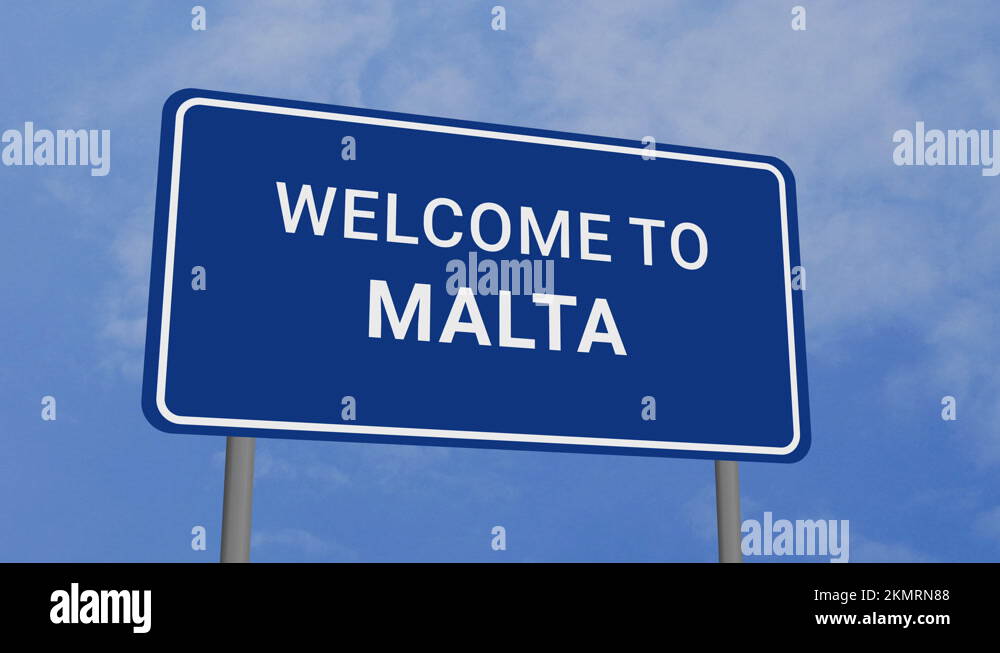 Malta road sign Stock Videos & Footage - HD and 4K Video Clips - Alamy