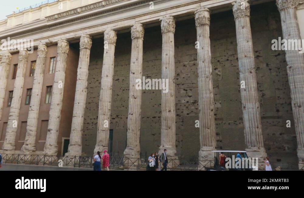 Adriano roma temple Stock Videos & Footage - HD and 4K Video Clips - Alamy