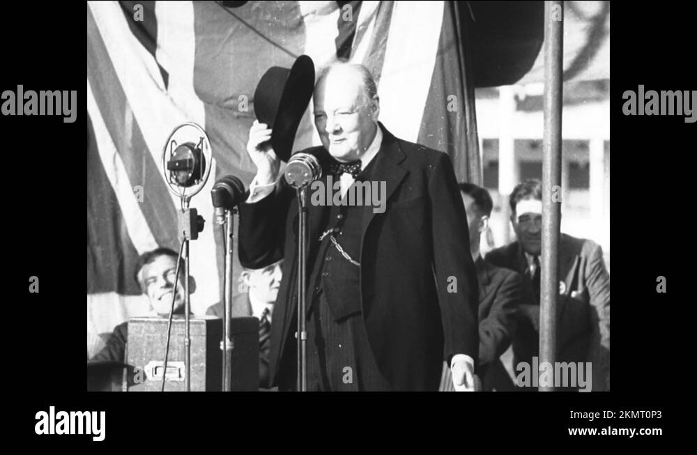 Winston churchill speaking Stock Videos & Footage - HD and 4K Video ...