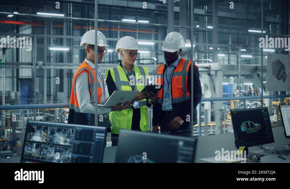 Team engineers working in office Stock Videos & Footage - HD and 4K ...