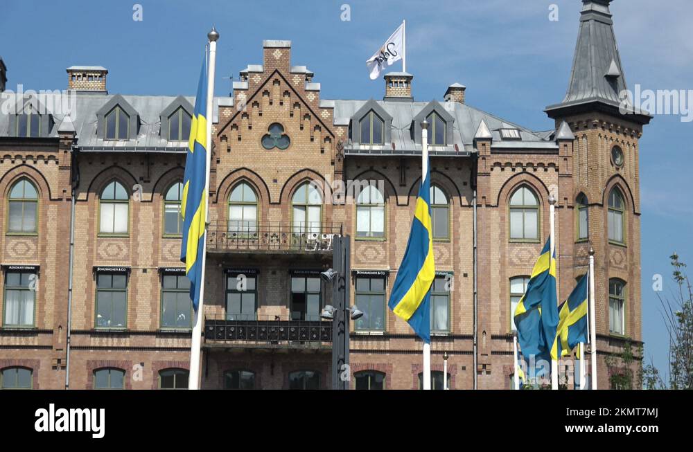 Flag of skane Stock Videos & Footage - HD and 4K Video Clips - Alamy
