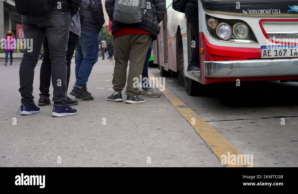 People entering bus Stock Videos & Footage - HD and 4K Video Clips - Alamy