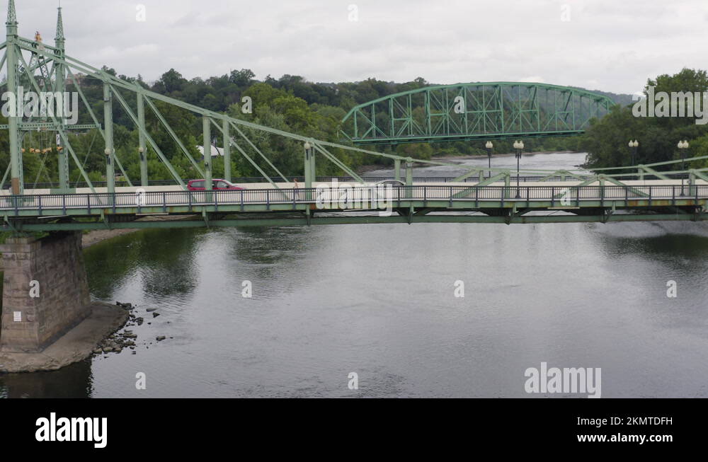 Delaware river pedestrian bridge Stock Videos & Footage - HD and 4K ...