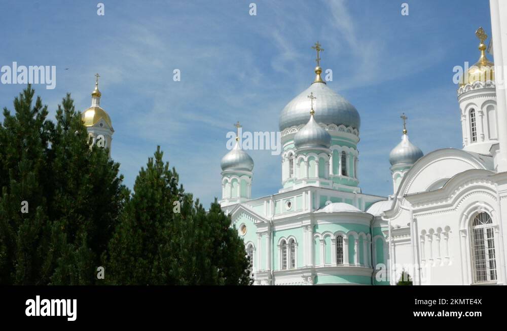 Orthodox churches in Russia. Revival of religion and culture. Holy ...