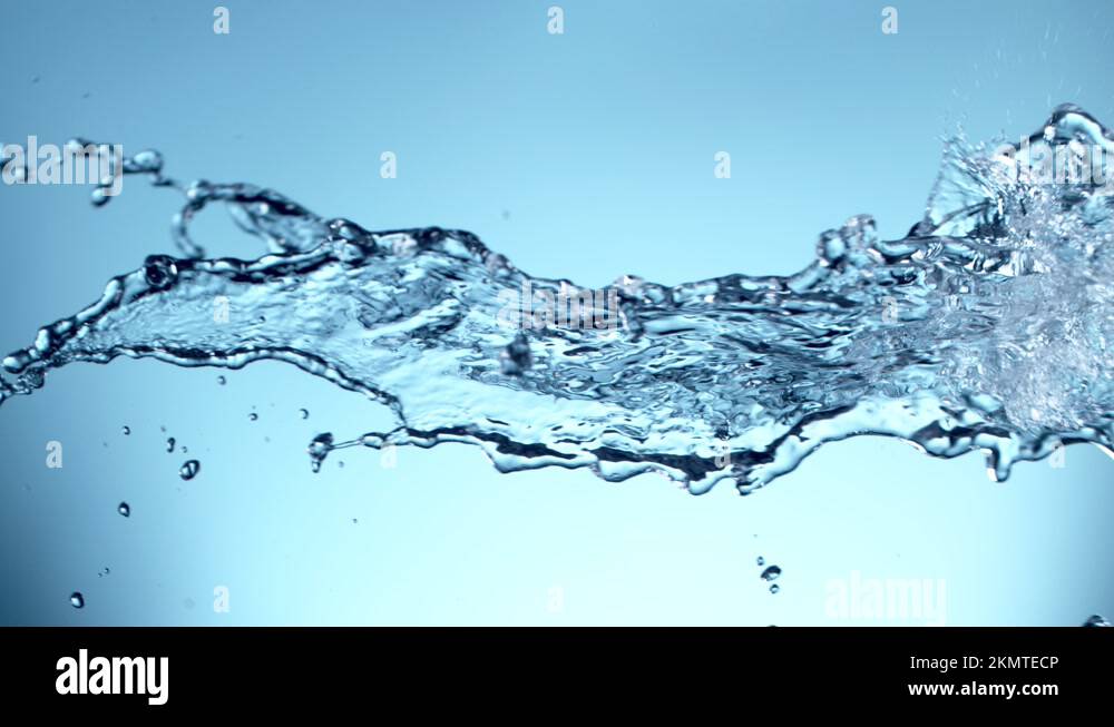 Water drop collision macro blue Stock Videos & Footage - HD and 4K ...