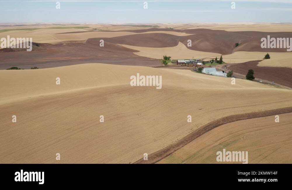 Rolling fields of the palouse Stock Videos & Footage - HD and 4K Video ...