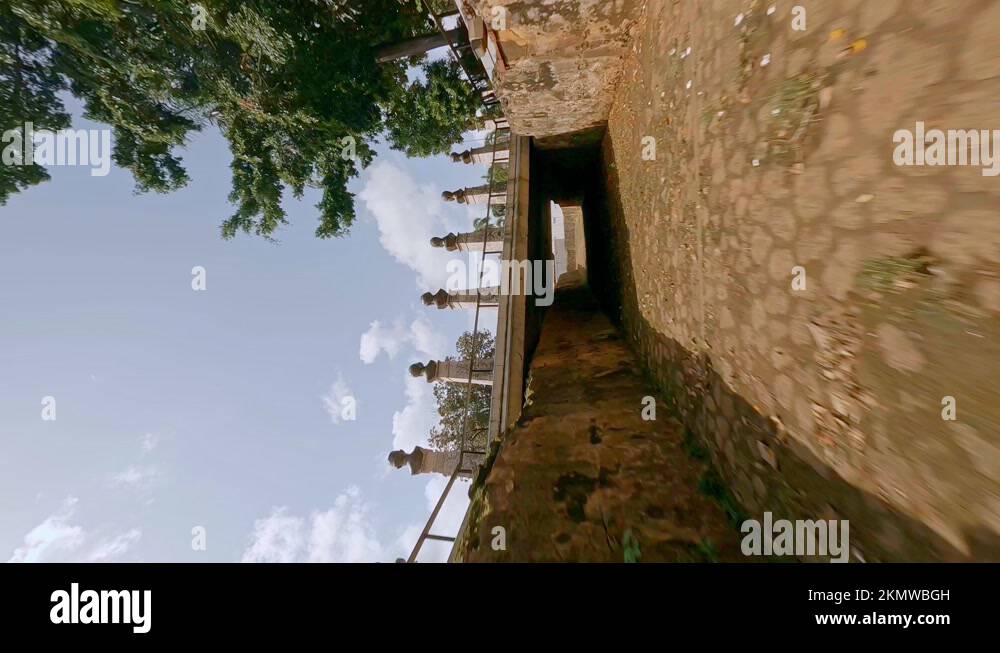 Vertical flight showing famous Altar of Patria during sunny day in ...