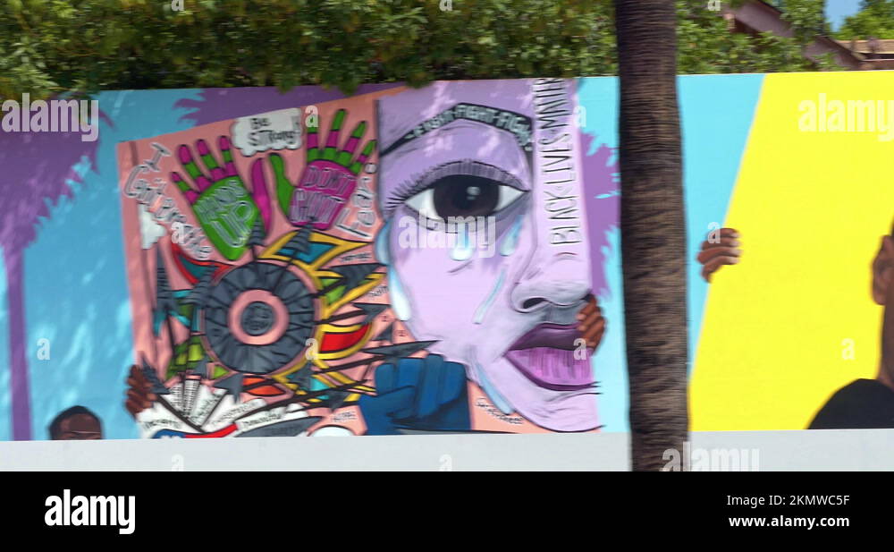 Giant mural billboards of African-Americans, BLM and George Floyd in ... Giant mural billboards of African-Americans, BLM and George Floyd in ...