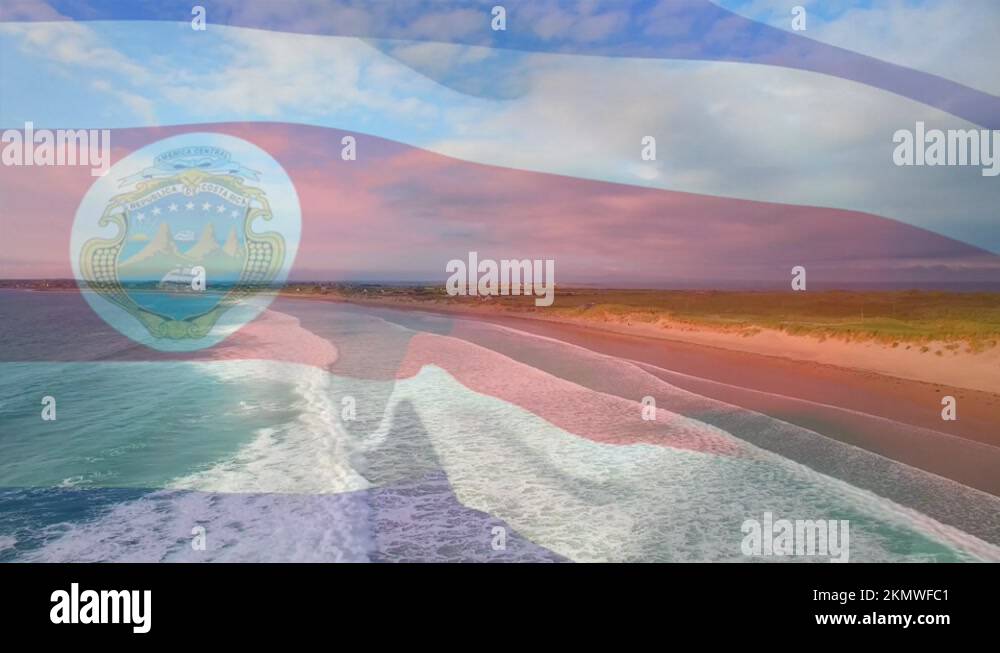 Costa rica flag beach Stock Videos & Footage - HD and 4K Video Clips ...