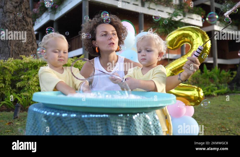 Twins birthday party Stock Videos & Footage - HD and 4K Video Clips - Alamy