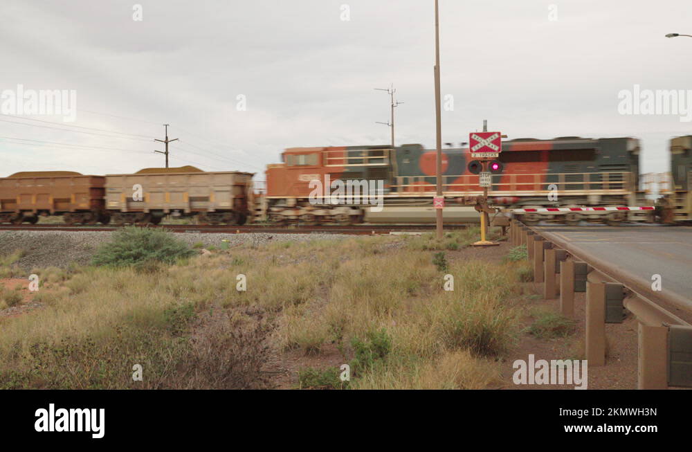 Iron ore train with locomotive Stock Videos & Footage - HD and 4K Video ...