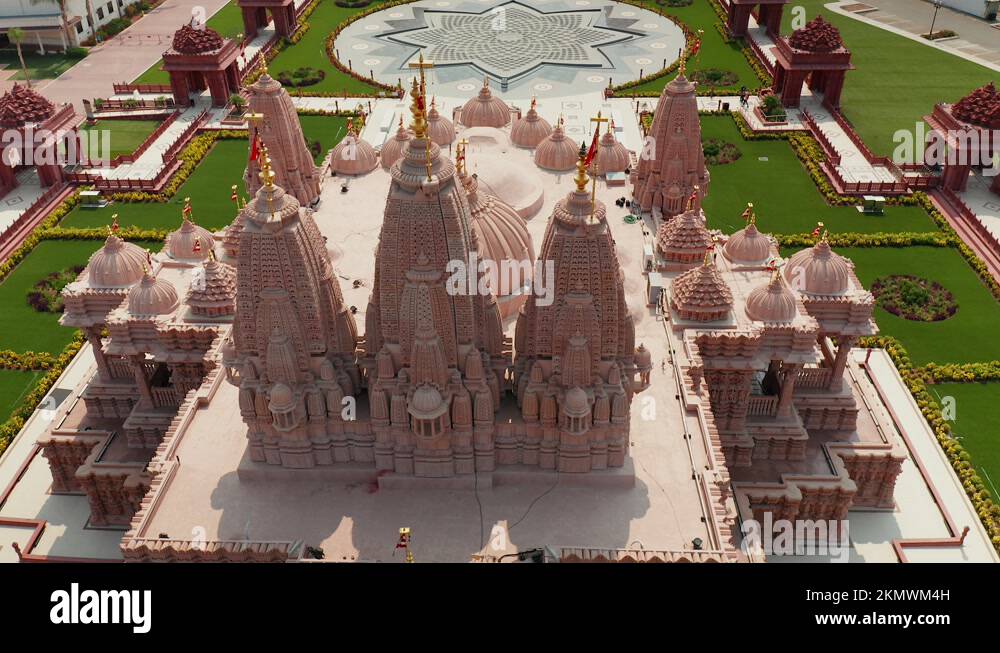 Baps shri swaminarayan mandir temple Stock Videos & Footage - HD and 4K ...