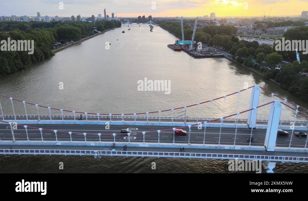 Chelsea river bridge Stock Videos & Footage - HD and 4K Video Clips - Alamy