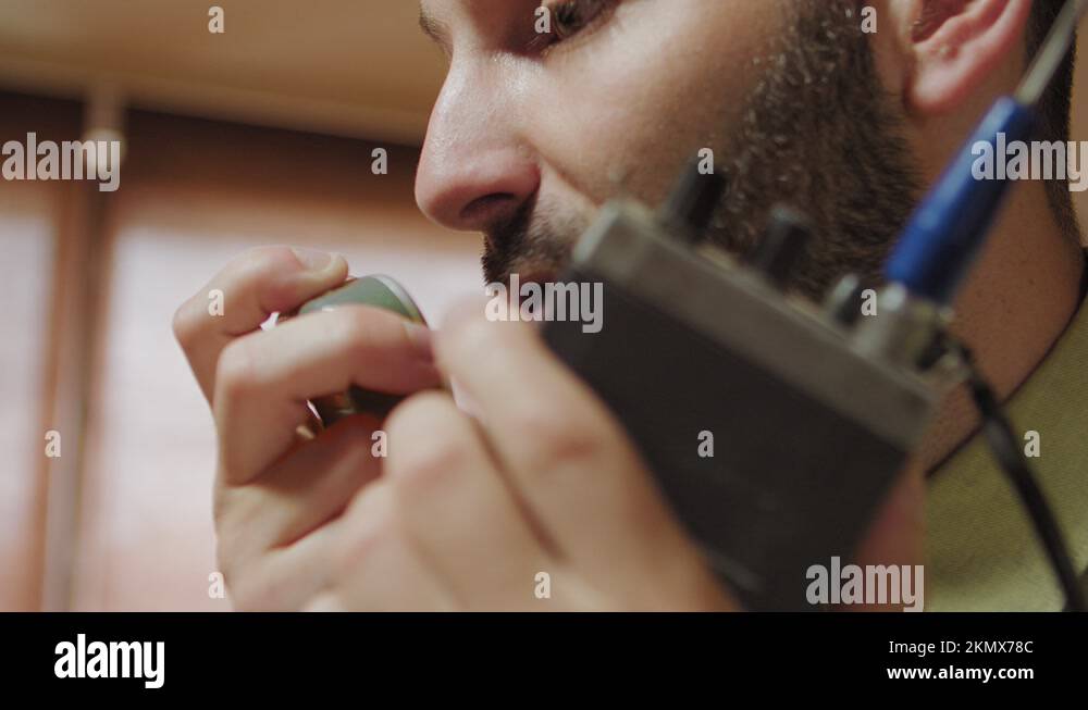 Hand holding walkie talkie radio Stock Videos & Footage - HD and 4K ...