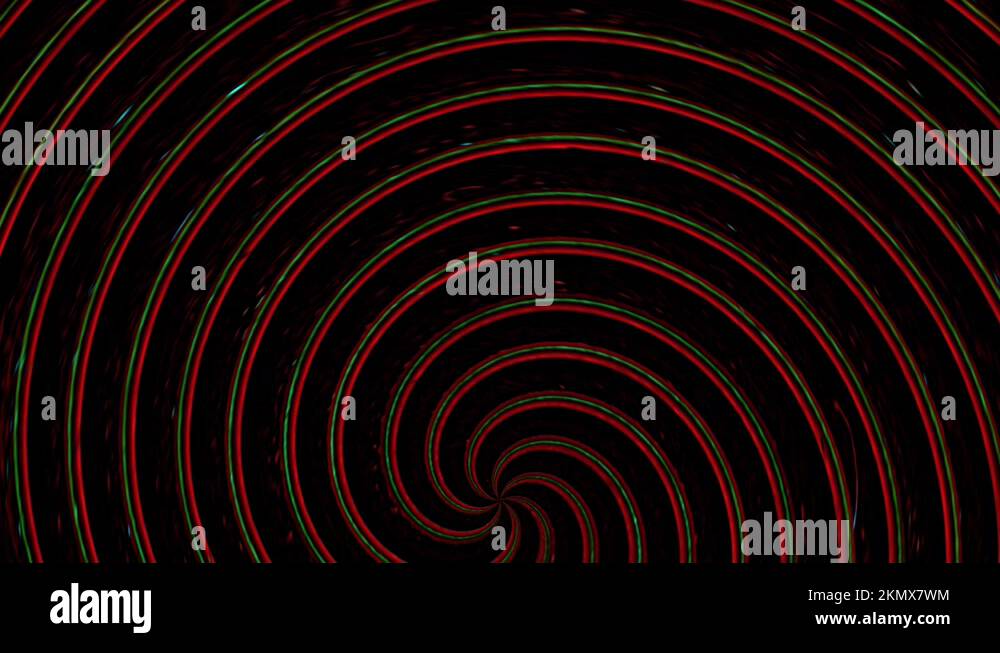 Moving hypnotic spiral. Seamless Psychedelic spiral and slow rotation Stock Video Footage - Alamy