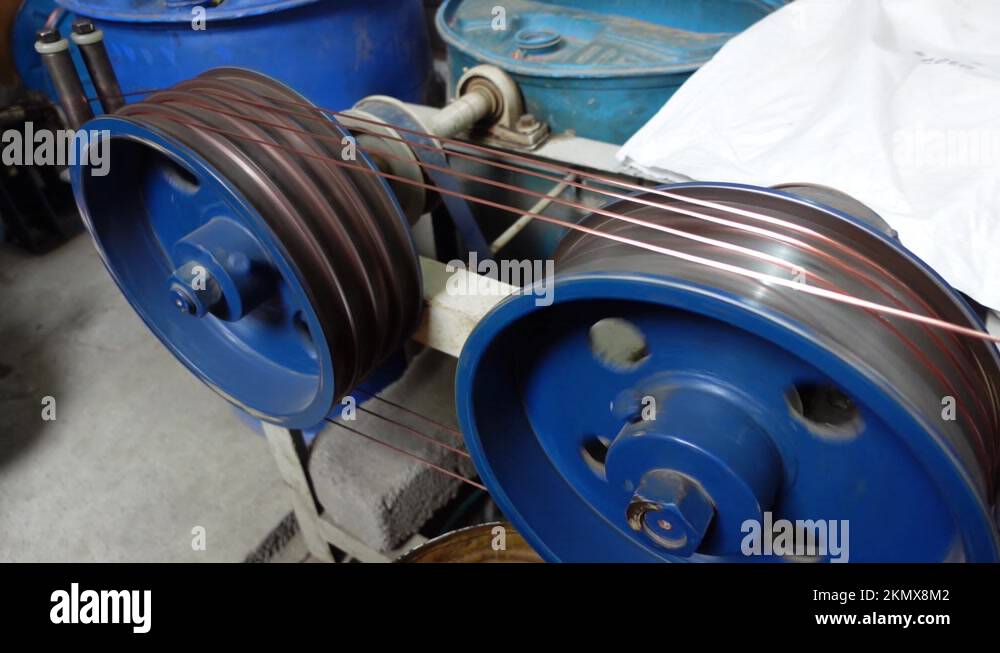 Indian Copper factory. Manufacturing unit. Cables, wires, insulation ...