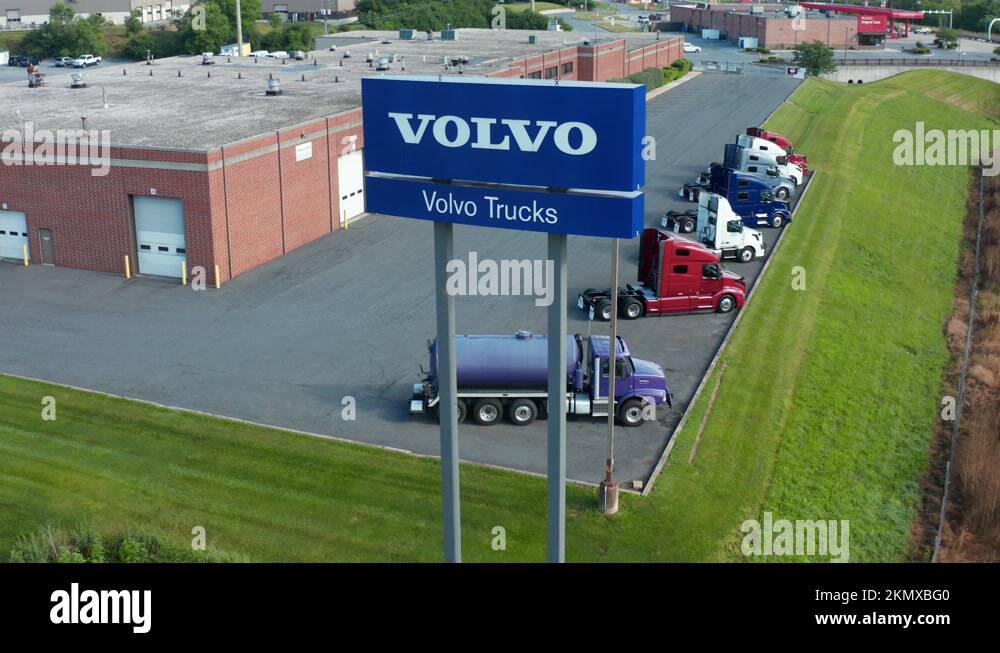 Volvo sign dealership logo Stock Videos & Footage - HD and 4K Video ...