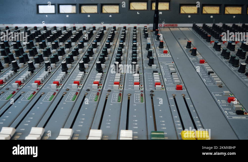 Vintage recording studio console Stock Videos & Footage - HD and 4K ...