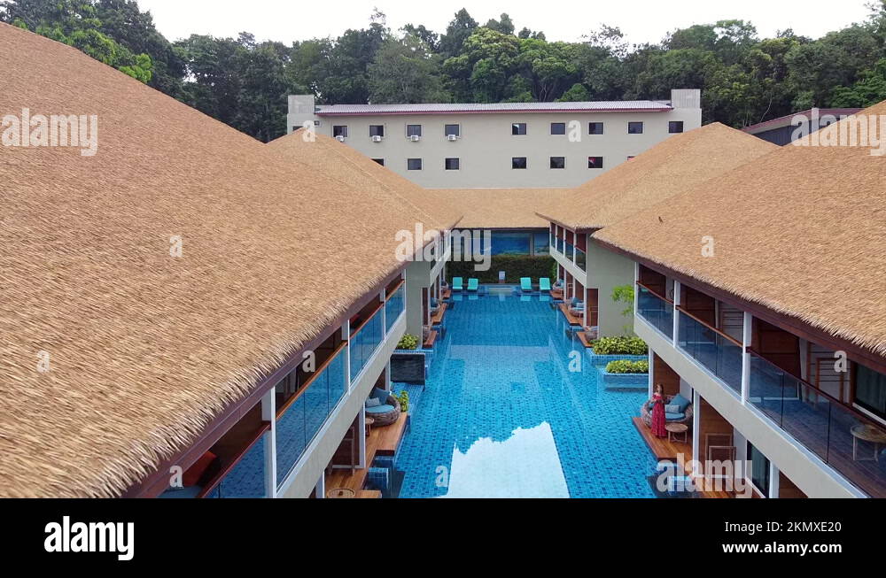 Thatch roof modern building Stock Videos & Footage - HD and 4K Video ...