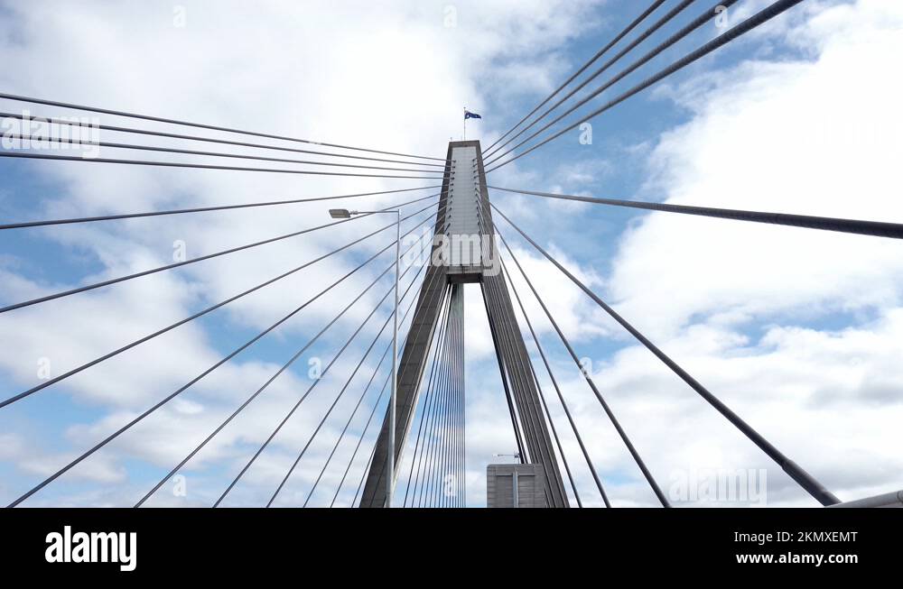Anzac bridge pylon and cables Stock Videos & Footage - HD and 4K Video ...