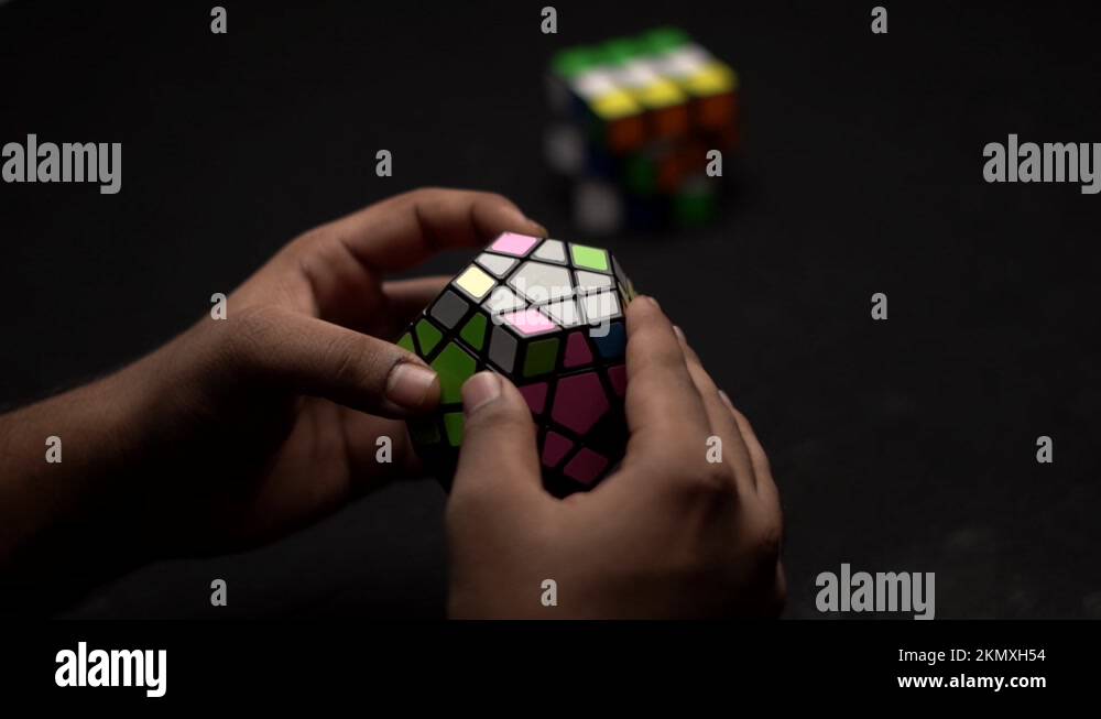 Solving rubic cube Stock Videos & Footage - HD and 4K Video Clips - Alamy