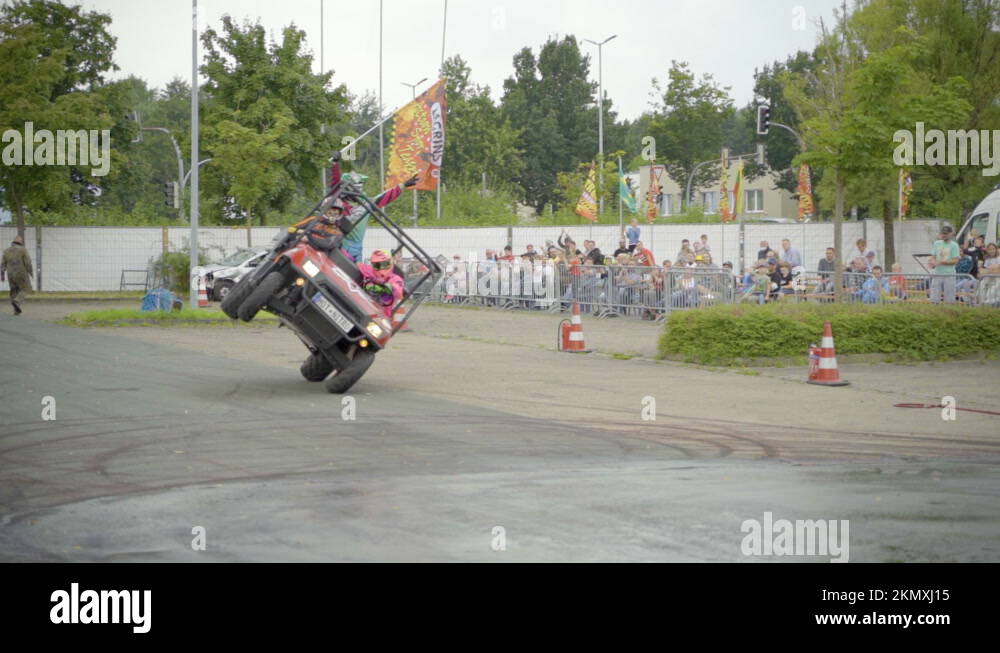 Car driving on two wheels Stock Videos & Footage - HD and 4K Video ...