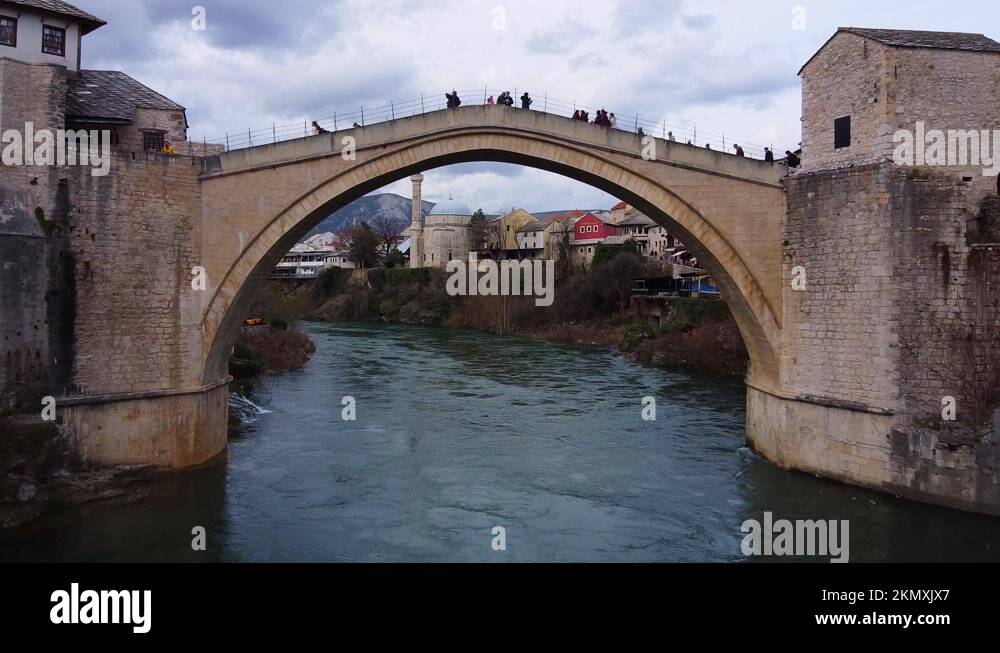 Ancient arched stone bridge Stock Videos & Footage - HD and 4K Video ...