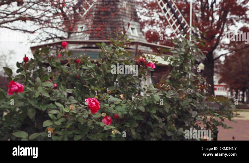 Central Park in downtown Pella, Iowa with an all-American look with a ...