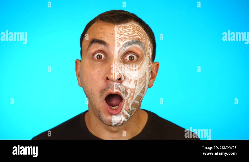 Screaming face painting Stock Videos & Footage - HD and 4K Video Clips ...