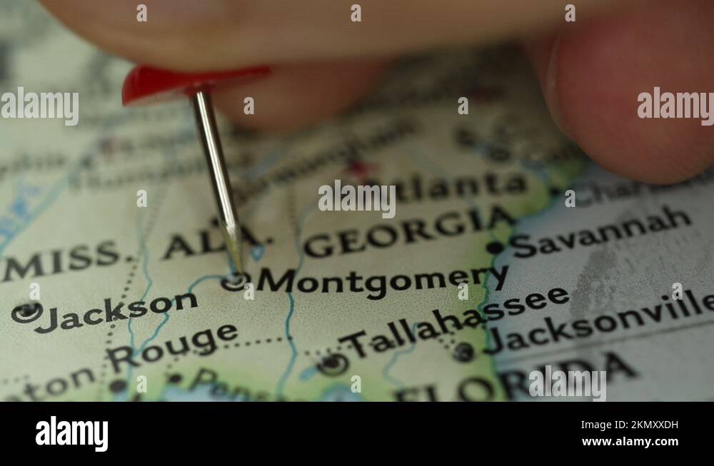 Map of montgomery city Stock Videos & Footage - HD and 4K Video Clips ...