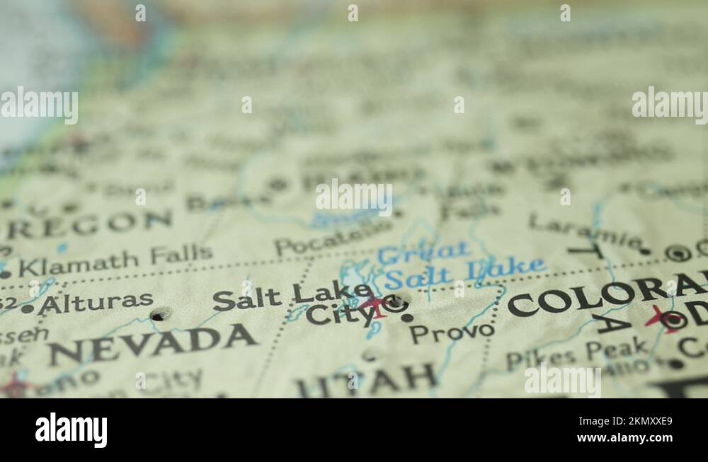 Salt lake city map Stock Videos & Footage - HD and 4K Video Clips - Alamy