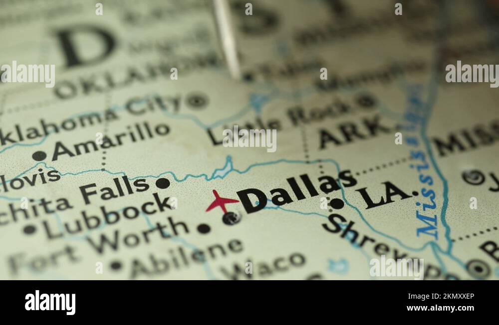 Map of dallas texas Stock Videos & Footage - HD and 4K Video Clips - Alamy