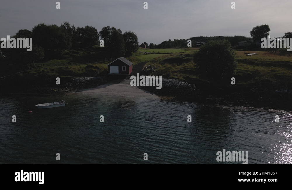 Boathouse on row seashore Stock Videos & Footage - HD and 4K Video ...