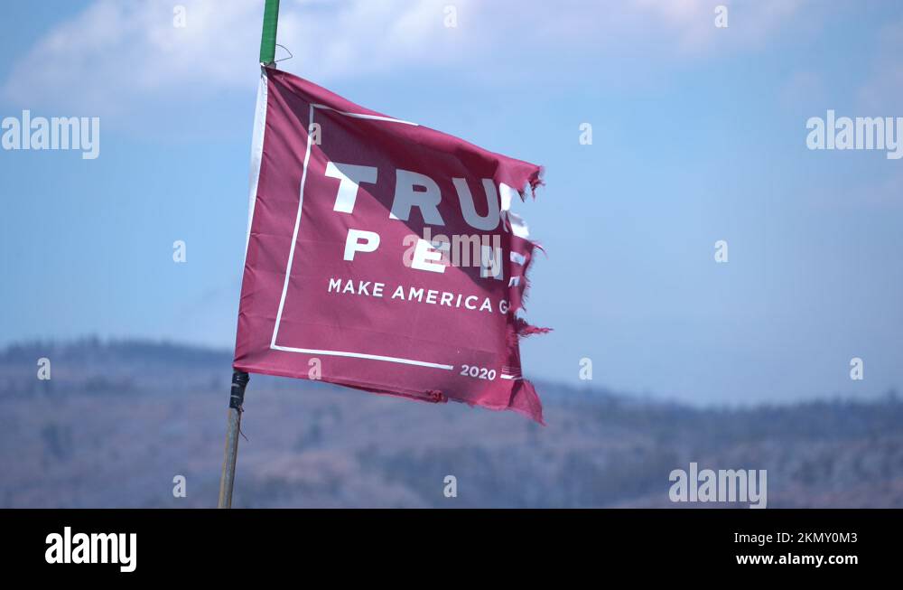 Trump flag Stock Videos & Footage - HD and 4K Video Clips - Alamy