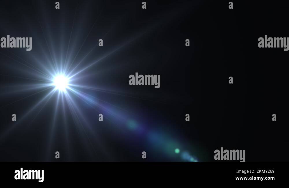 light effect and fare for present and transition Stock Video Footage ...