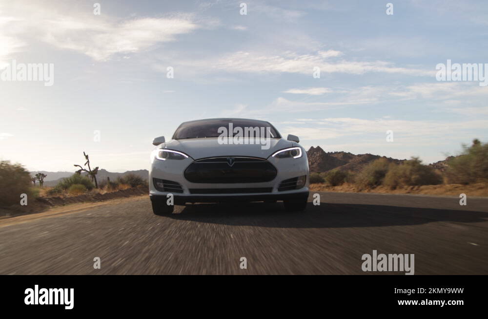 Luxury car front view on road Stock Videos & Footage - HD and 4K Video ...