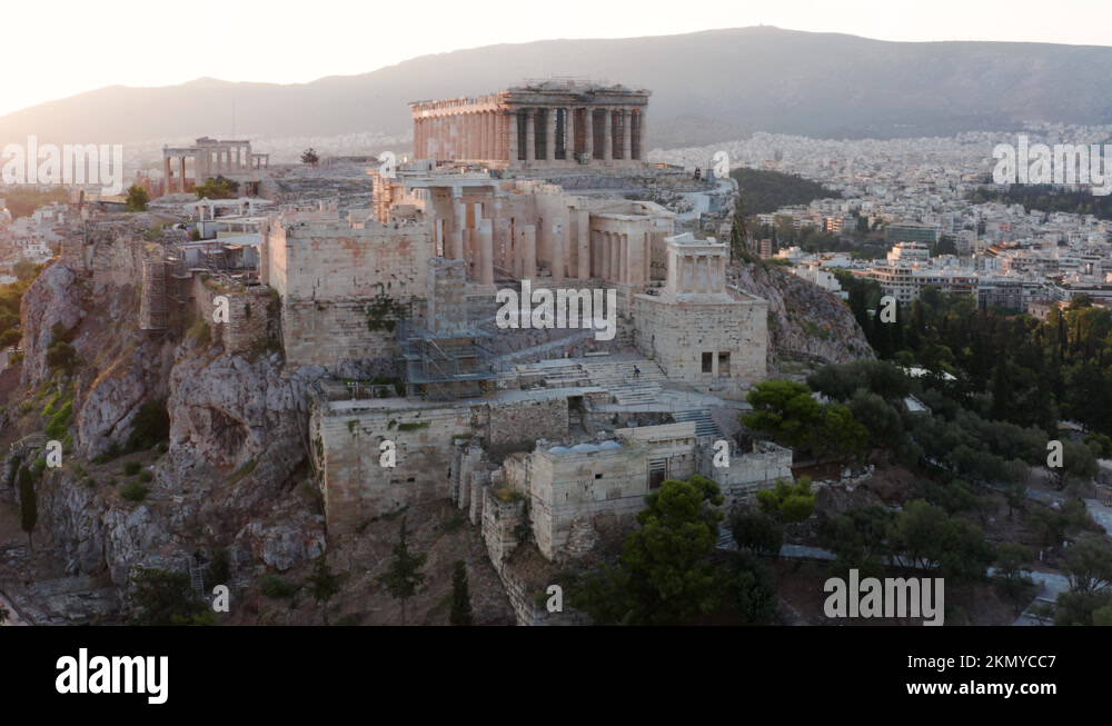 Acropolis of athens at sunrise Stock Videos & Footage - HD and 4K Video ...