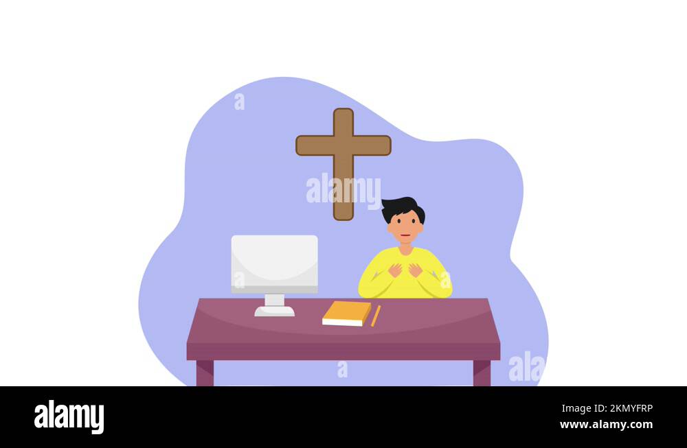 Child praying cross Stock Videos & Footage - HD and 4K Video Clips - Alamy