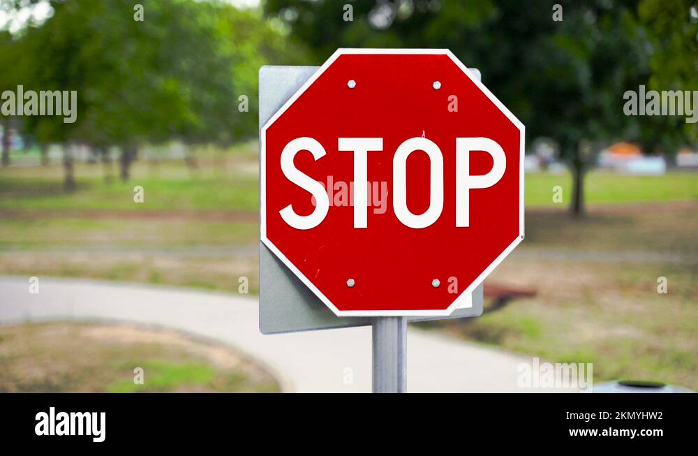 Handheld stop sign Stock Videos & Footage - HD and 4K Video Clips - Alamy