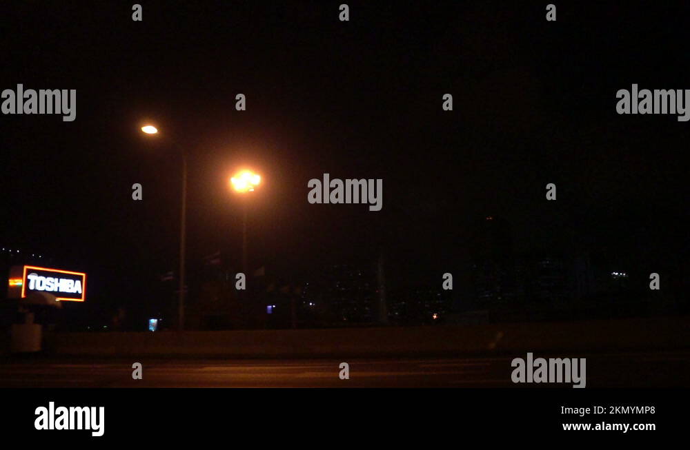 Outdoor dawn expressway at night expressway Stock Videos & Footage - HD ...