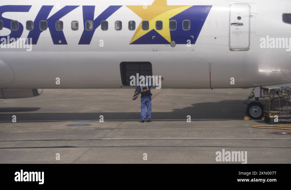 Ground crew groundcrew ground crew worker Stock Videos & Footage - HD ...