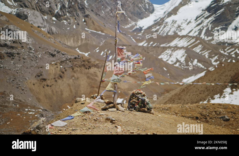Nepal flag pole mountain Stock Videos & Footage - HD and 4K Video Clips ...