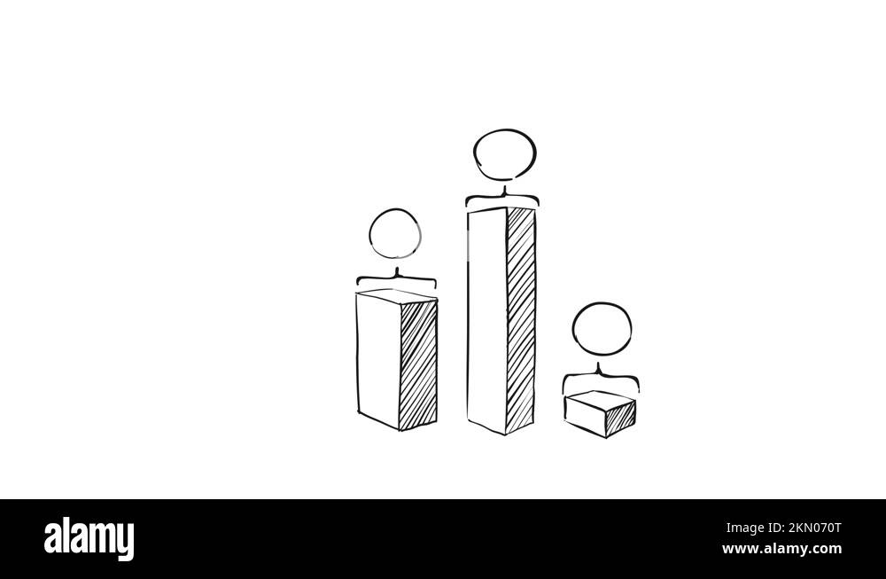 Square diagram infographics animation Stock Video Footage - Alamy