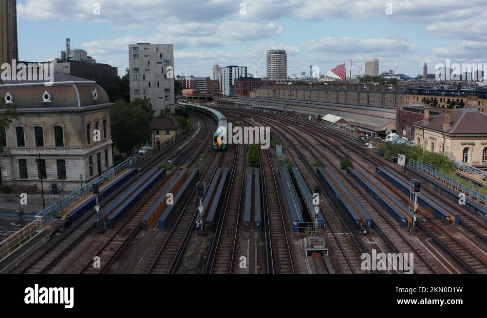 Backwards tracking of passenger train driving on wide multitrack ...
