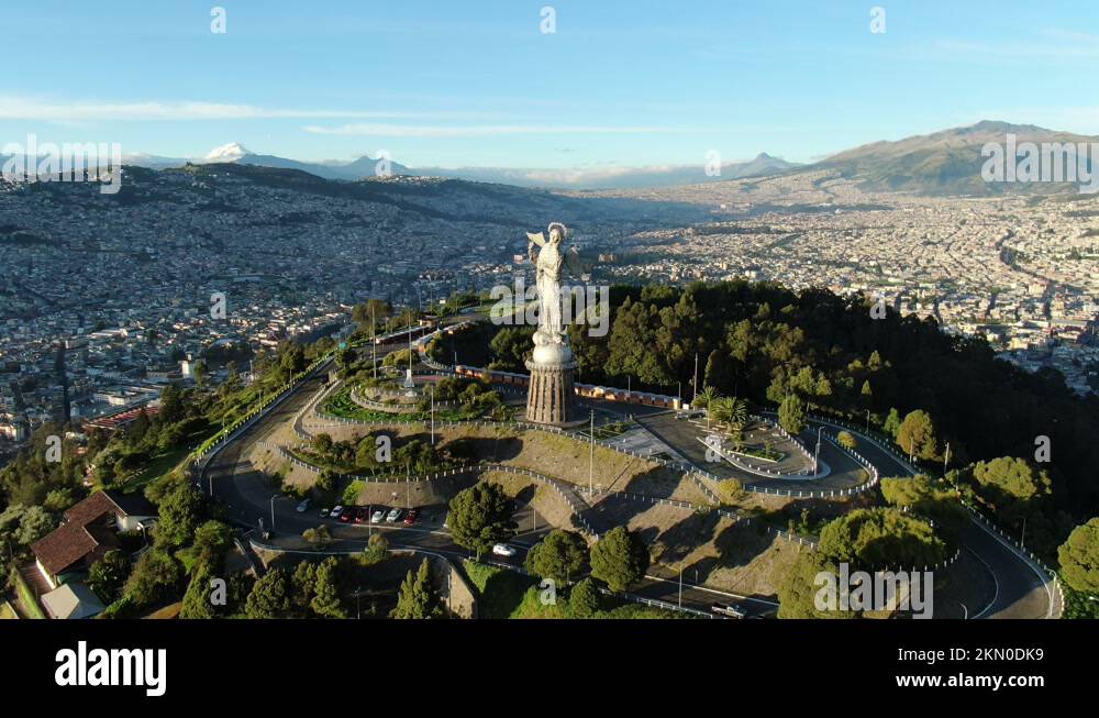 Virgin panecillo quito ecuador Stock Videos & Footage - HD and 4K Video ...