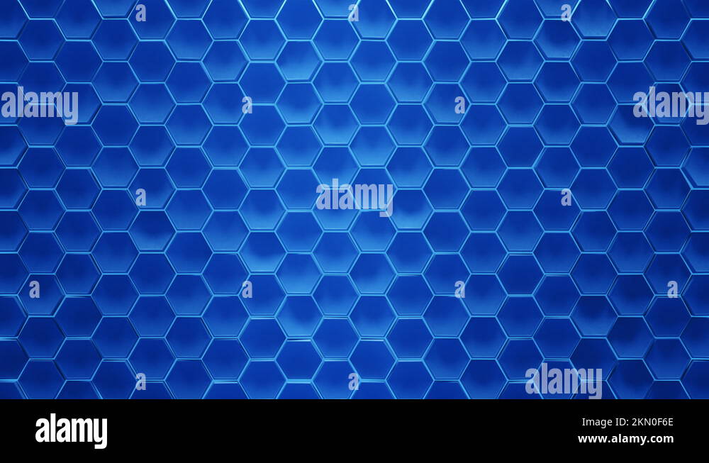 Geometric honeycomb background blue Stock Videos & Footage - HD and 4K ...
