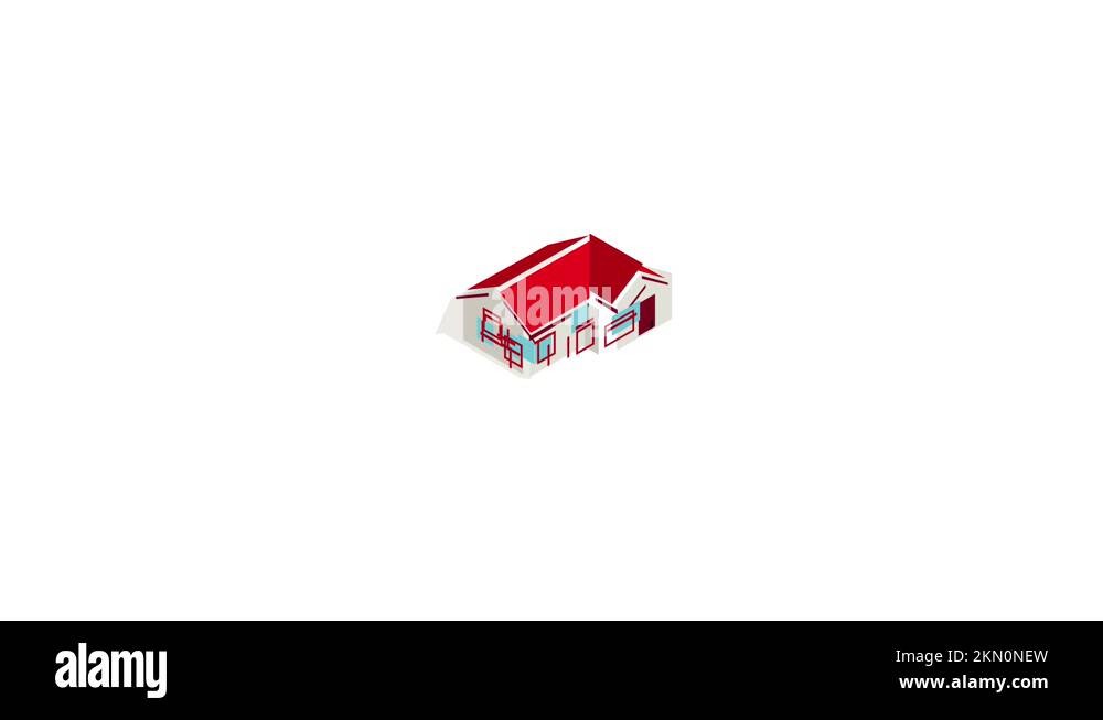 Red roof icon Stock Videos & Footage - HD and 4K Video Clips - Alamy