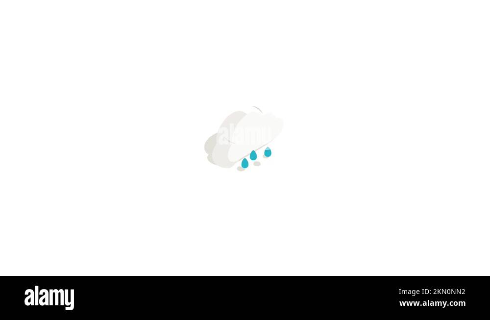 Cloud water drops icon Stock Videos & Footage - HD and 4K Video Clips ...