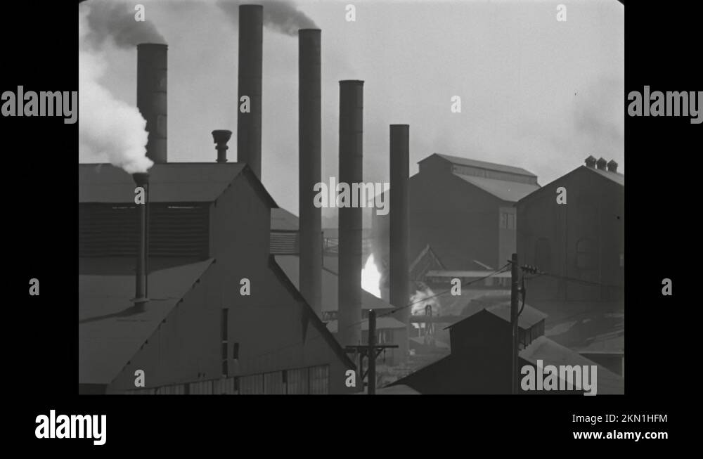 Tall factory chimneys Stock Videos & Footage - HD and 4K Video Clips ...